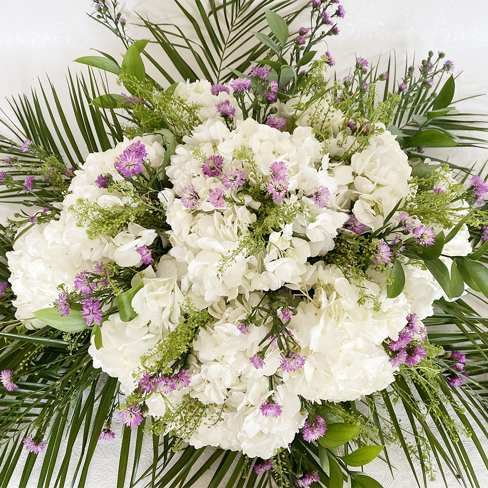 Healing Embrace Arrangement - White Rose Floral